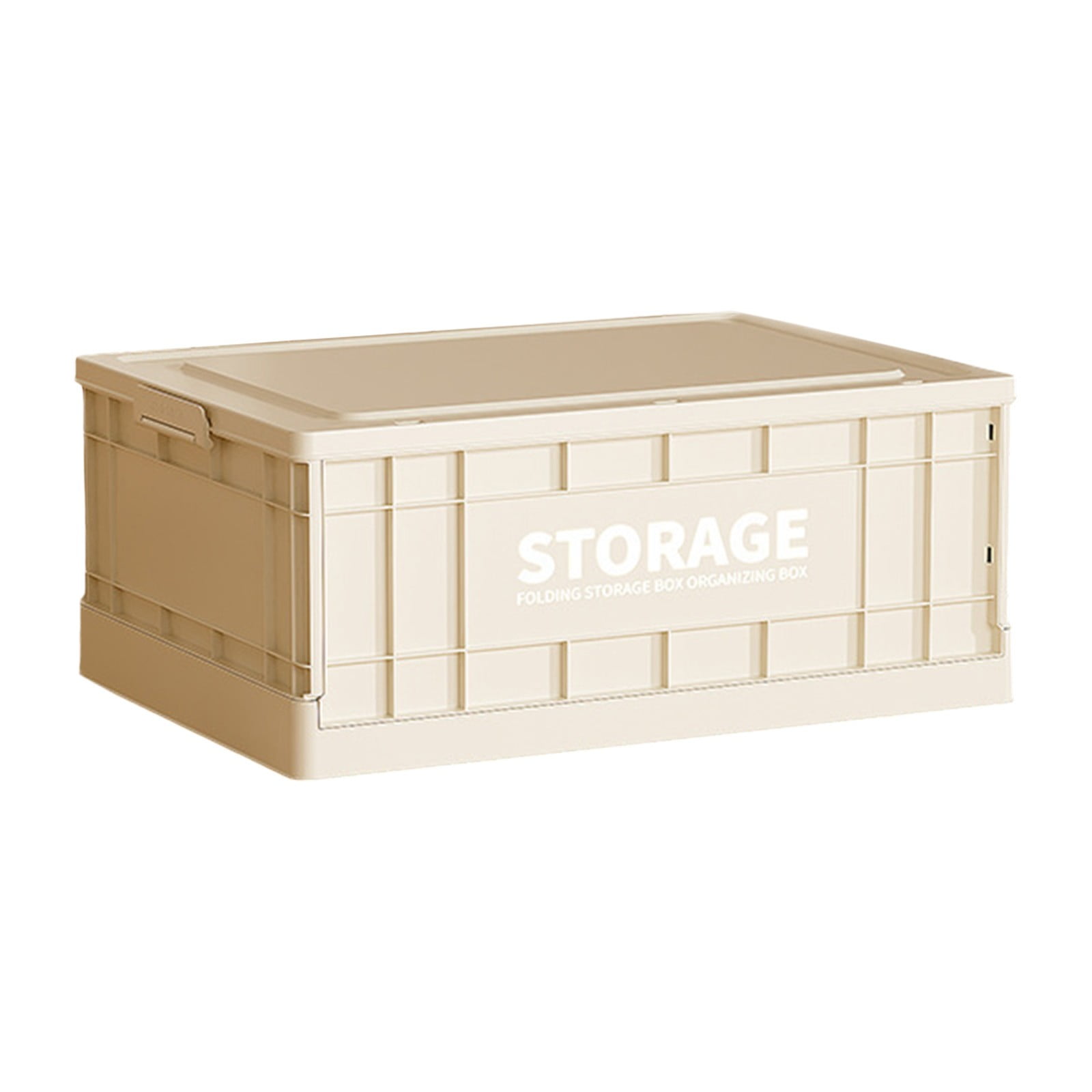 HBBKVI Large Foldable Plastic Storage Box 16.9x11.2x6.5in Large Clothes ...