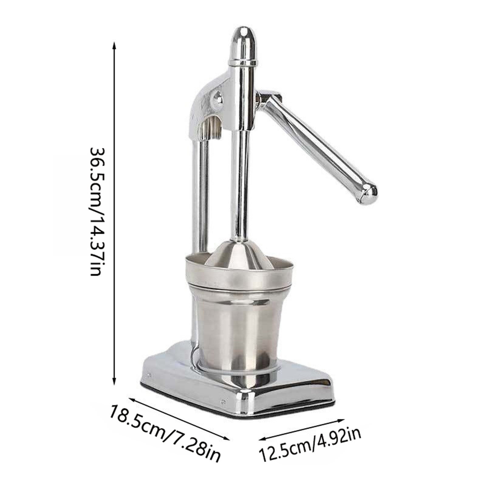 HBBKVI Manual Juicer Stainless Steel Fruit Press for Home Use, High ...