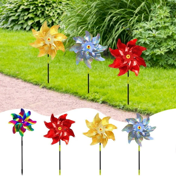 Colorful Windmill Toys and Pinwheels for Outdoor and Garden Decor