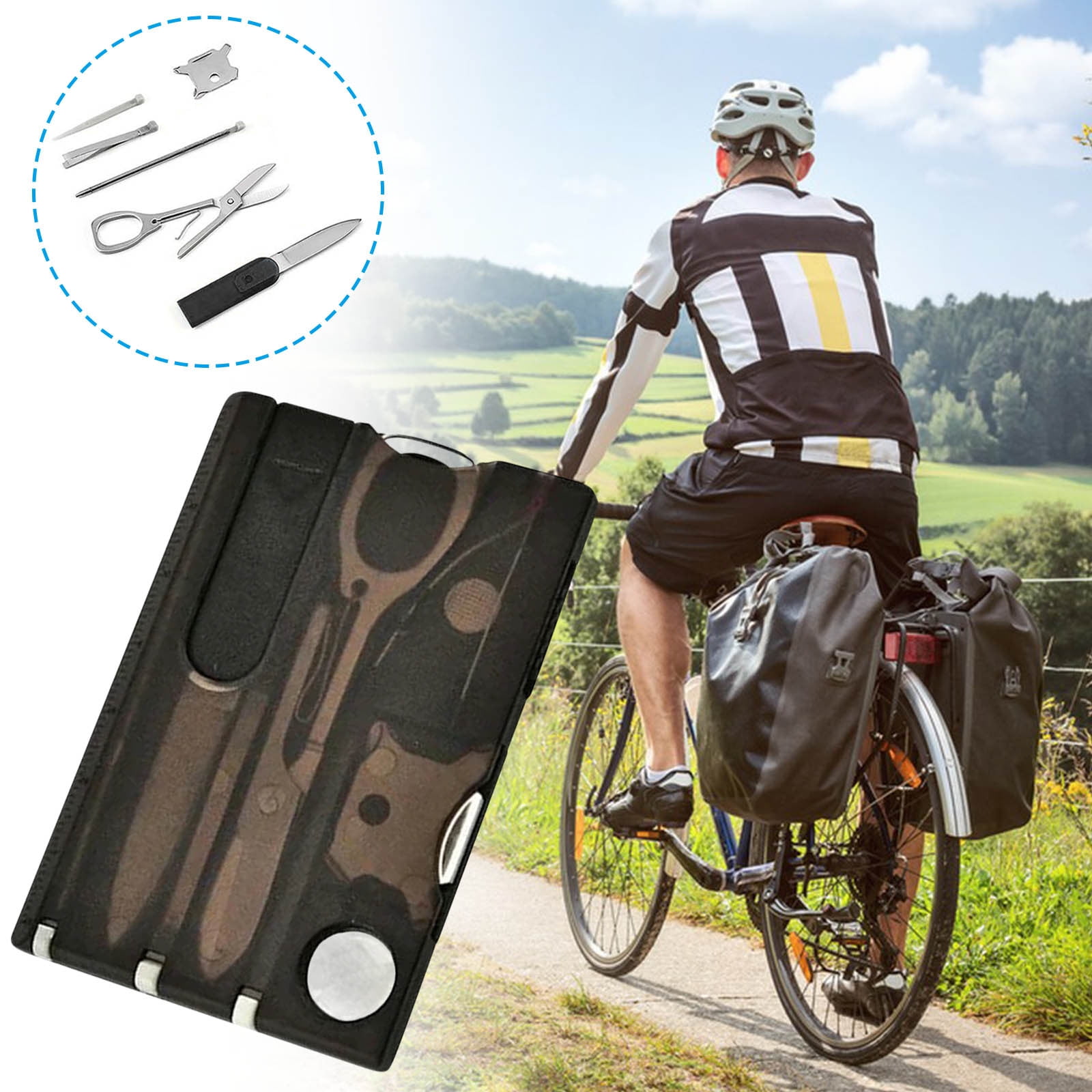 HBBKVI Multitools Hand Tools Multi Functional Tool Card Portable ...