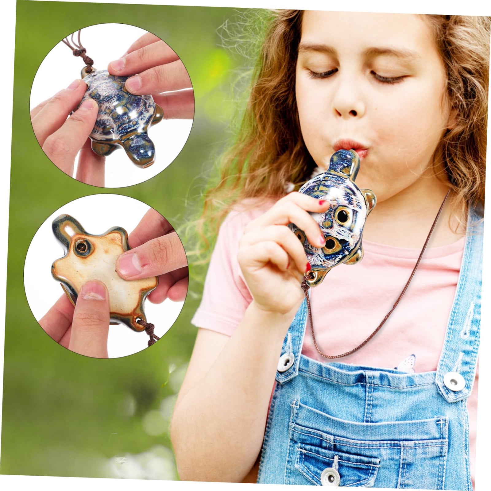 HBBKVI Musical Instrument Beginners Turtle Musical Instrument 6 Hole ...