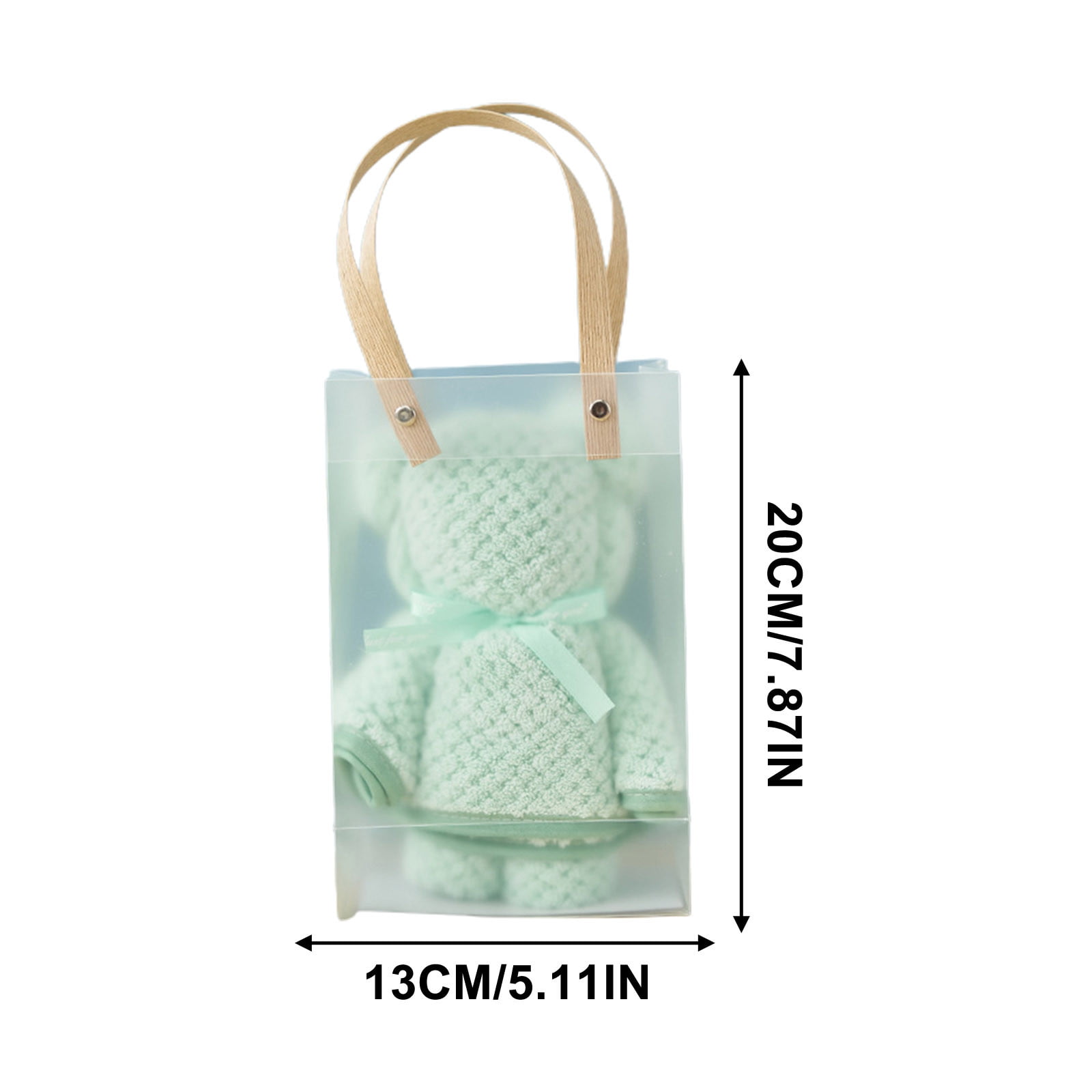 HBBKVI Pine Bear Towel Gift Set, High Density Fleece Bath Towel, Ins ...