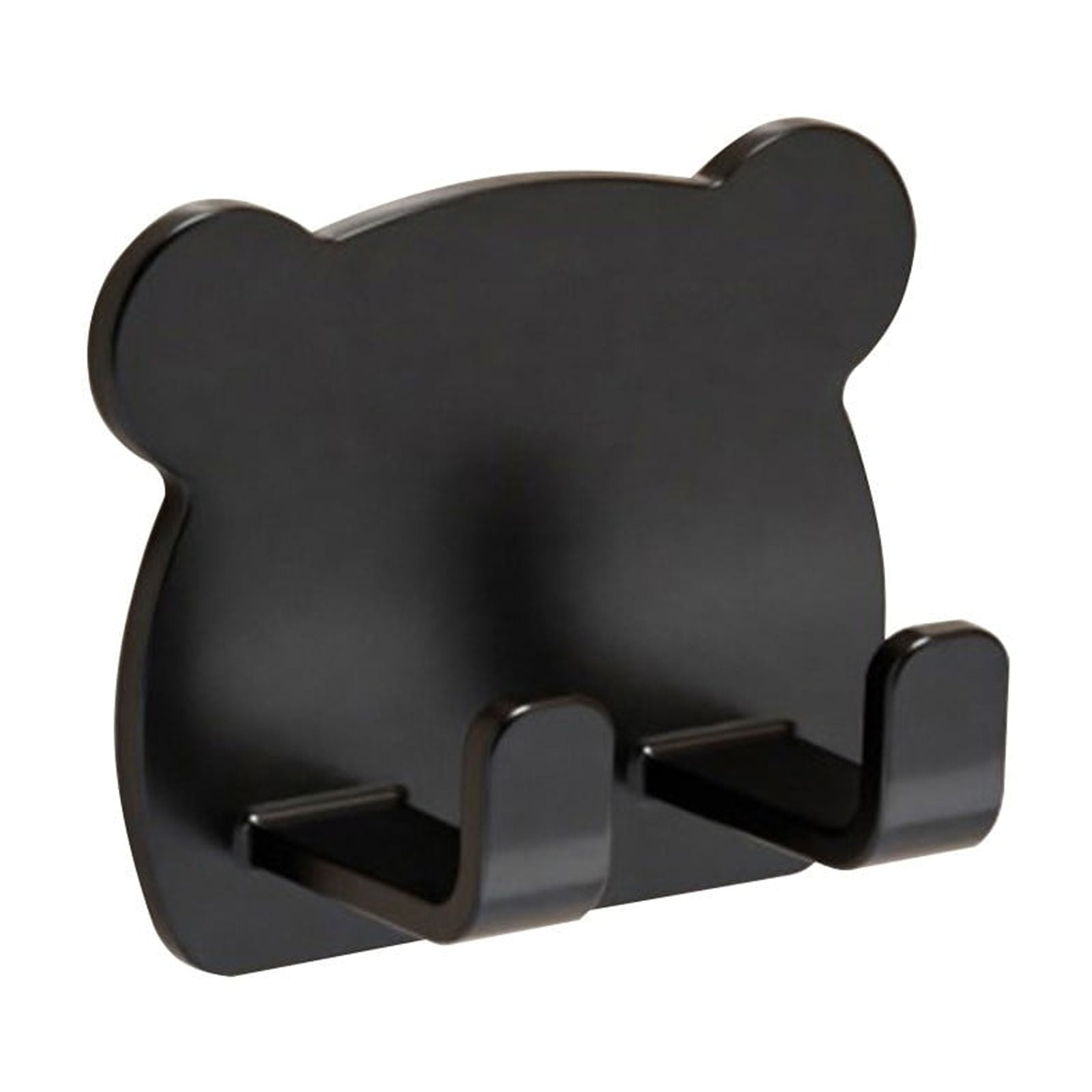 HBBKVI Plastic Adhesive Wall Hooks, Set of 2, 1.7x1.6x1.2in, No ...
