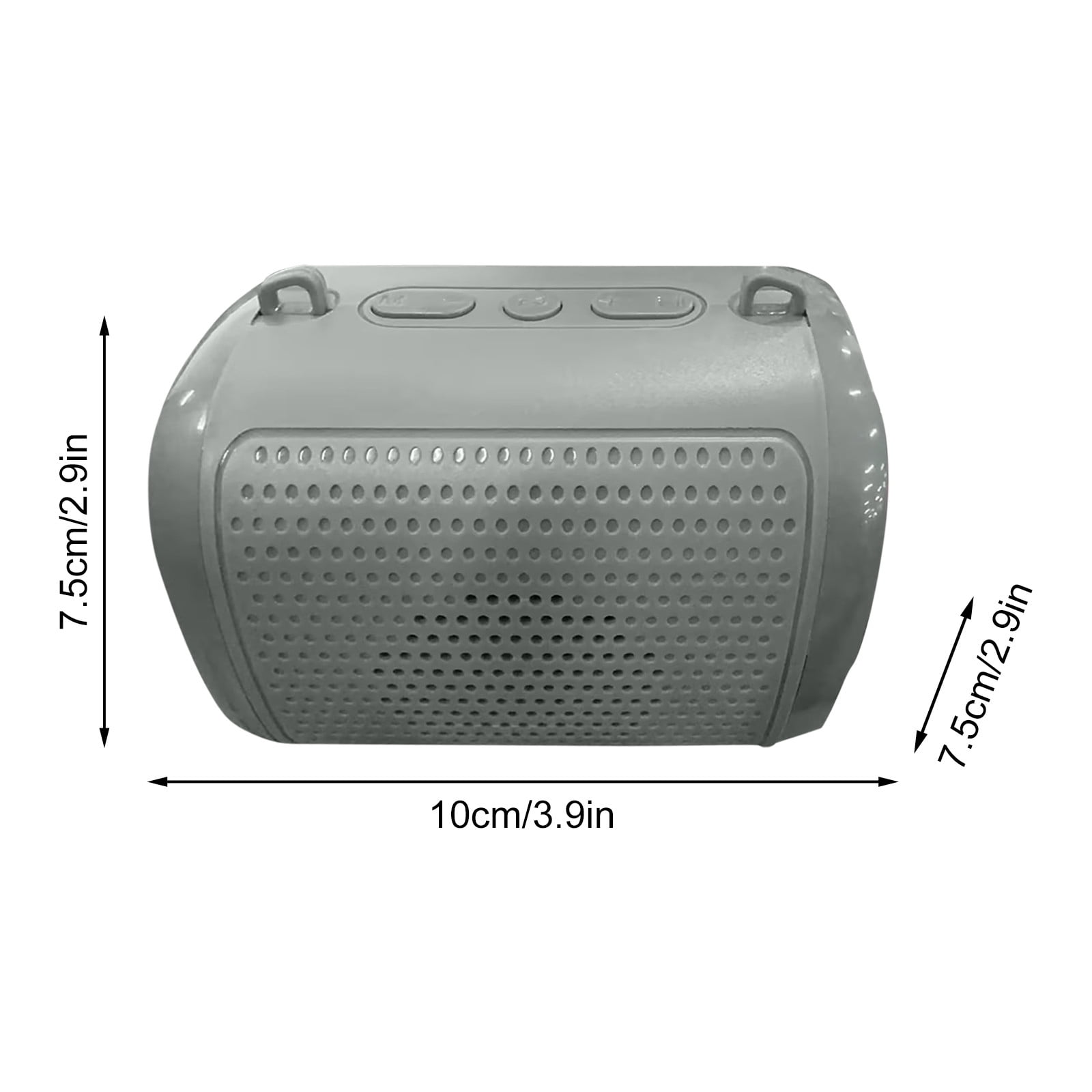 HBBKVI Portable Bluetooth Speaker with 360° Panoramic Sound, Bluetooth ...