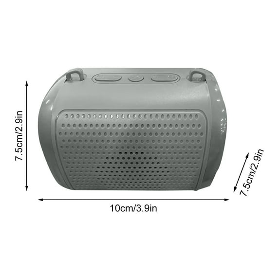 HBBKVI Portable Bluetooth Speaker with 360° Panoramic Sound, Bluetooth ...