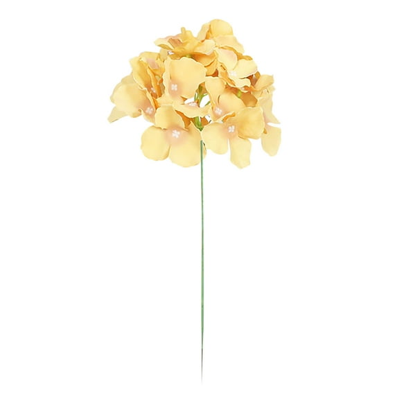 HBBKVI Purple Hydrangea Artificial Flowers 15in Artificial Flowers Fake ...