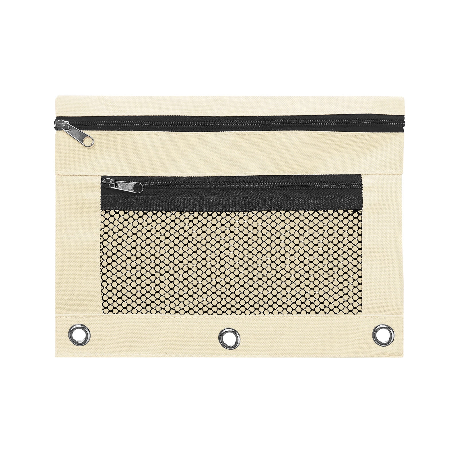 HBBKVI Set of 12 B5 3-Hole Binder Pencil Bags 12pc Cloth Eyelet Binder ...