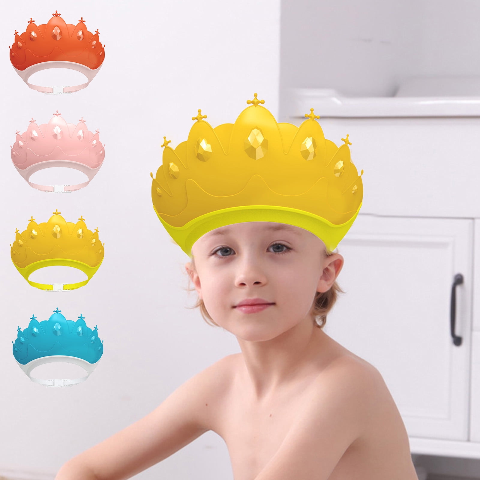 HBBKVI Shower Shield Shower for Kids Visor Hat for Eye and Ear ...
