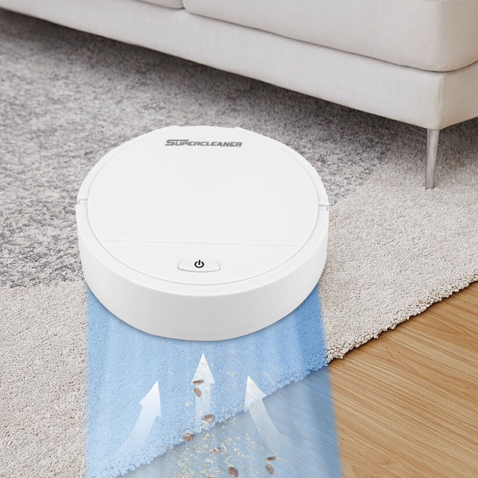 HBBKVI Smart 3-in-1 Sweeping Robot Vacuum Cleaner, 1500Pa Suction ...