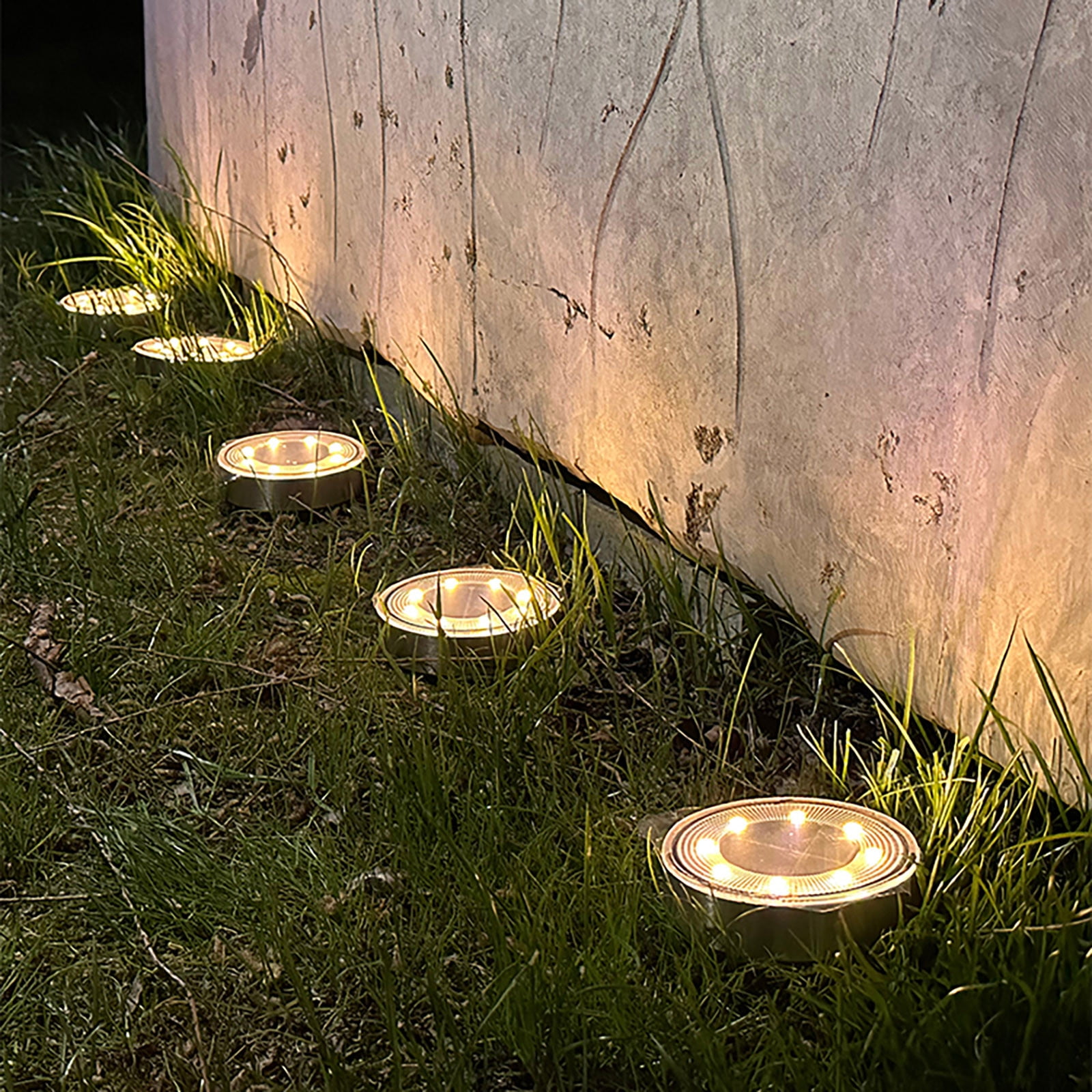 HBBKVI Solar Lights Outdoor, IP68 Waterproof Landscape Lighting for ...