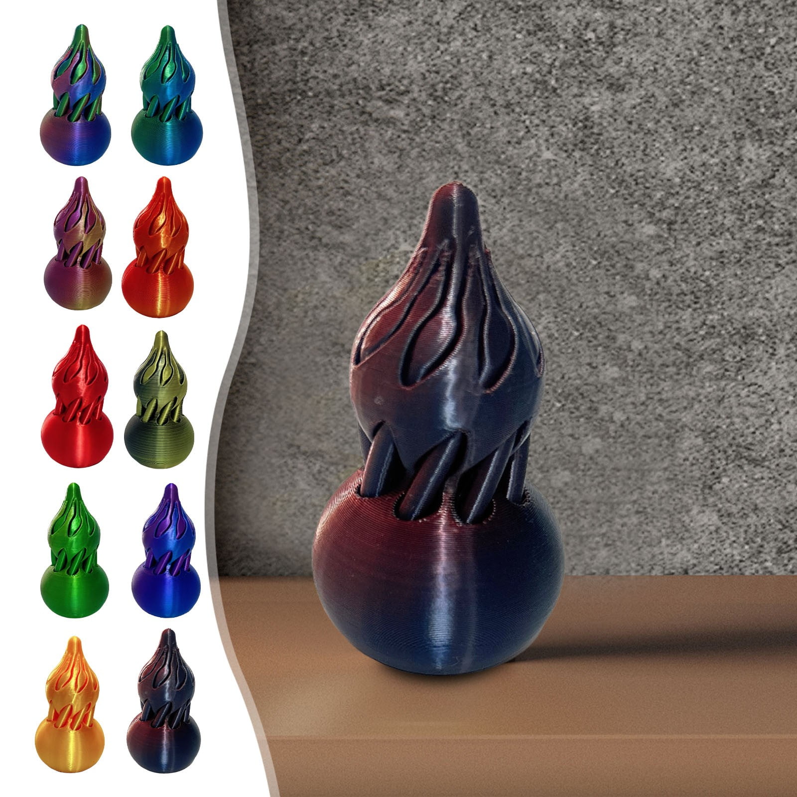 HBBKVI Spiralss Hyacinth Decompression Pendulums Push Music Finger Top ...