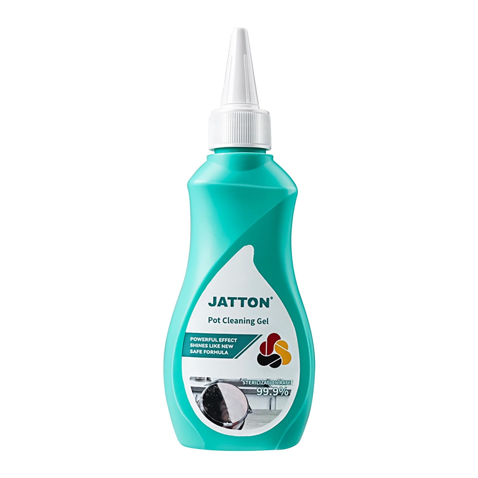 HBBKVI Stainless Steel Cleaner, Black Pot Bottom Cleaning Gel Stainless ...