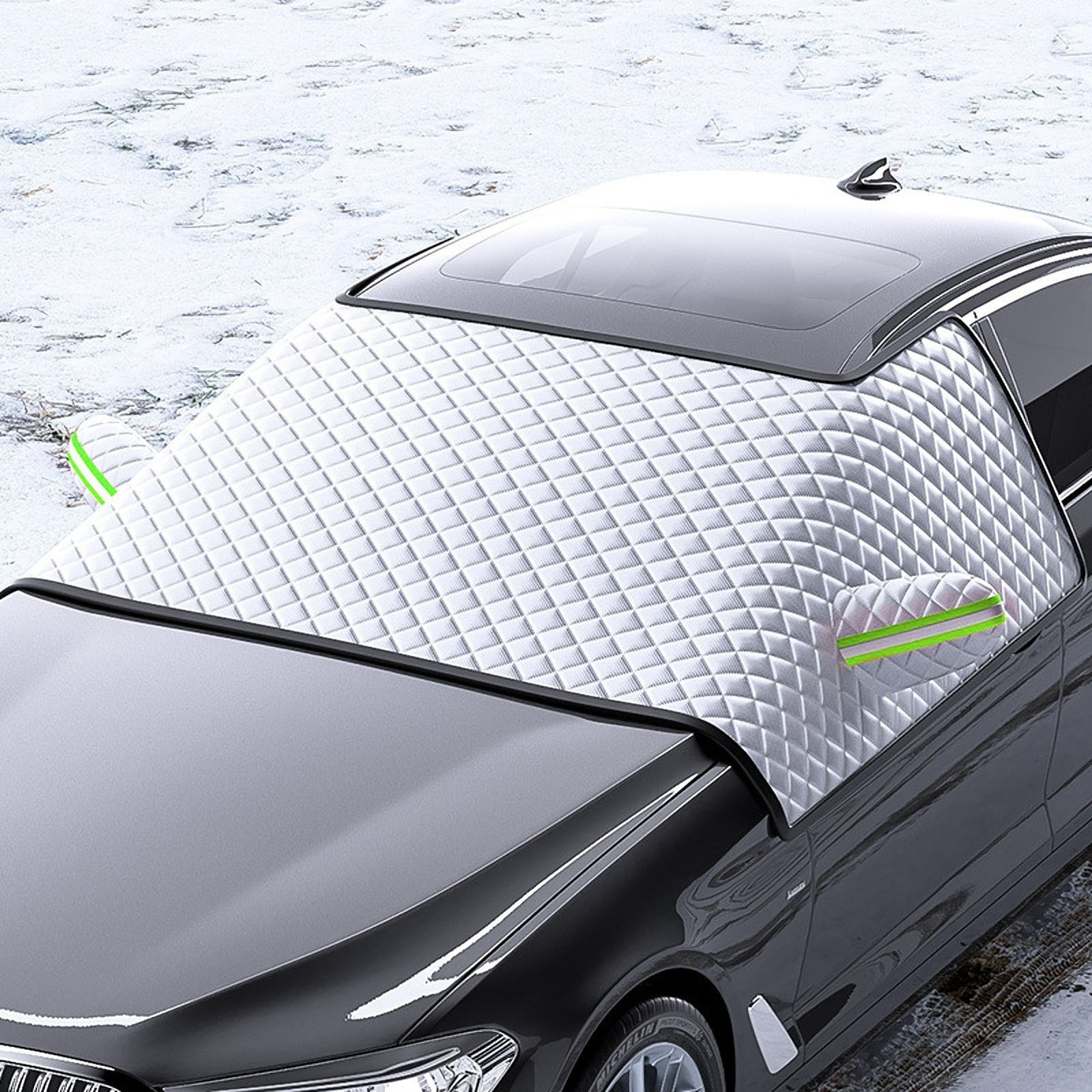 HBBKVI Windshield Sun Shade 43" × 61", Car Window Shades for Car Truck ...