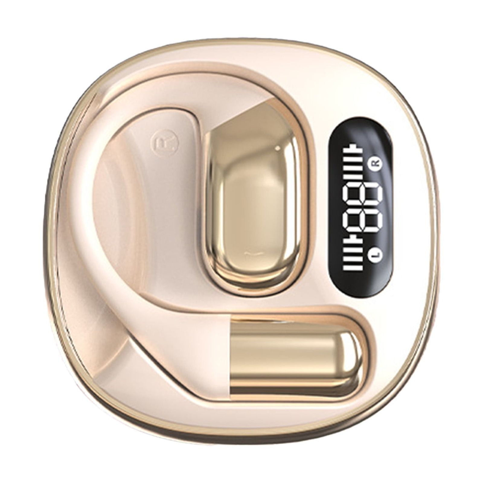 HBBKVI Wireless Earbuds, Ear Hanging Lightweight High Battery Low ...