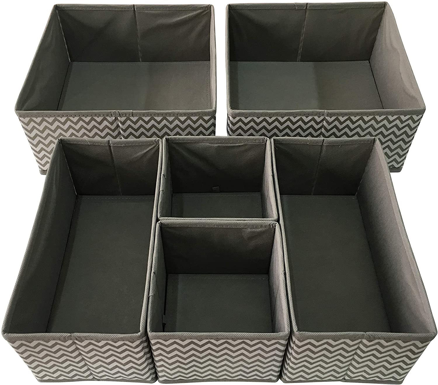 HBBOOMLIFE Foldable Cloth Storage Box Closet Dresser Drawer Organizer ...