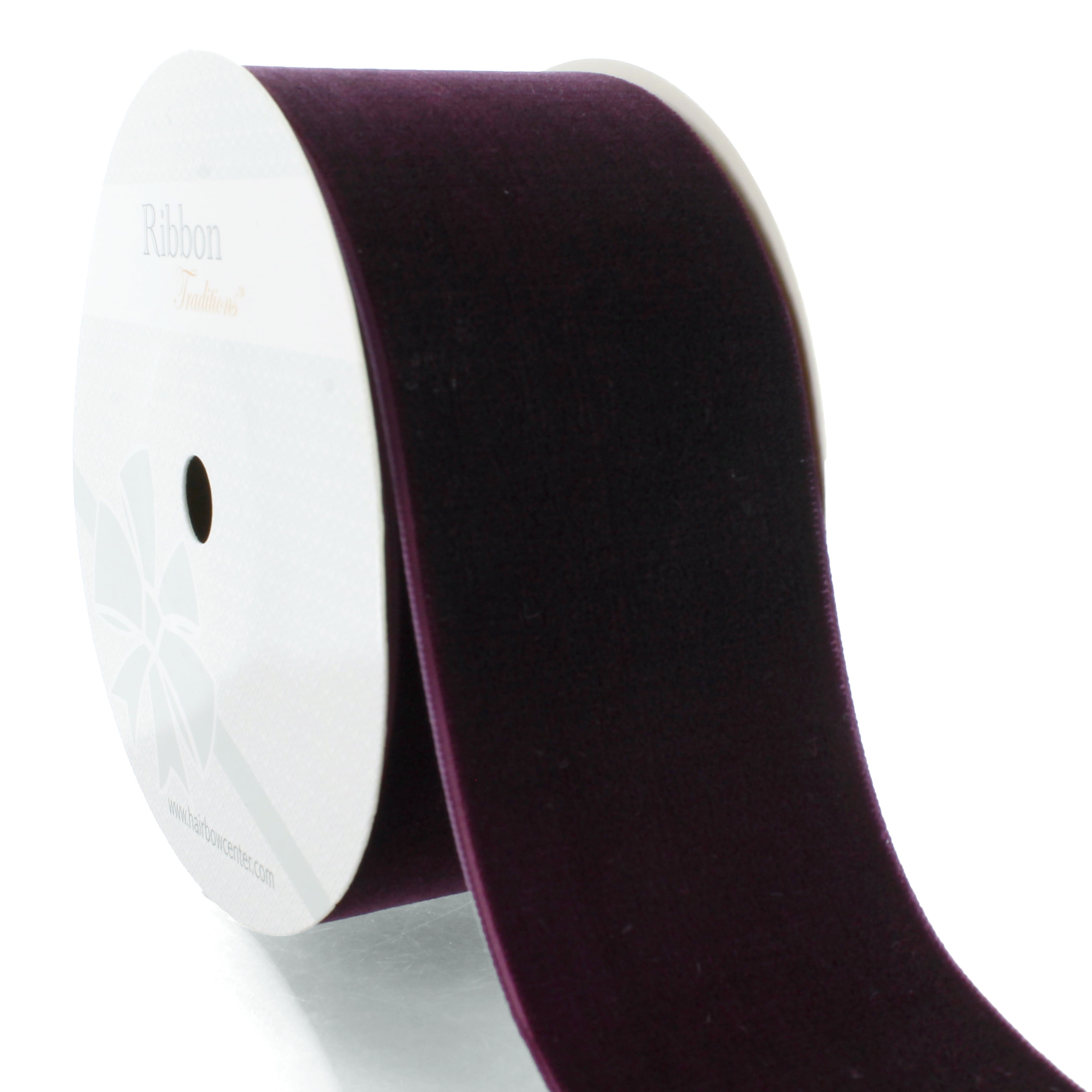 HBC 2" Velvet Ribbon 290 Rustic Plum- 5 Yards - Walmart.com