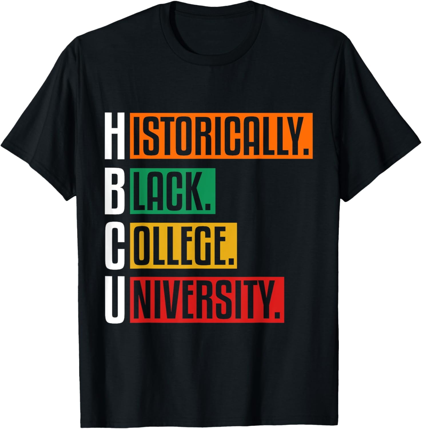 HBCU Apparel Historical Black College HBCU T-Shirt - Walmart.com