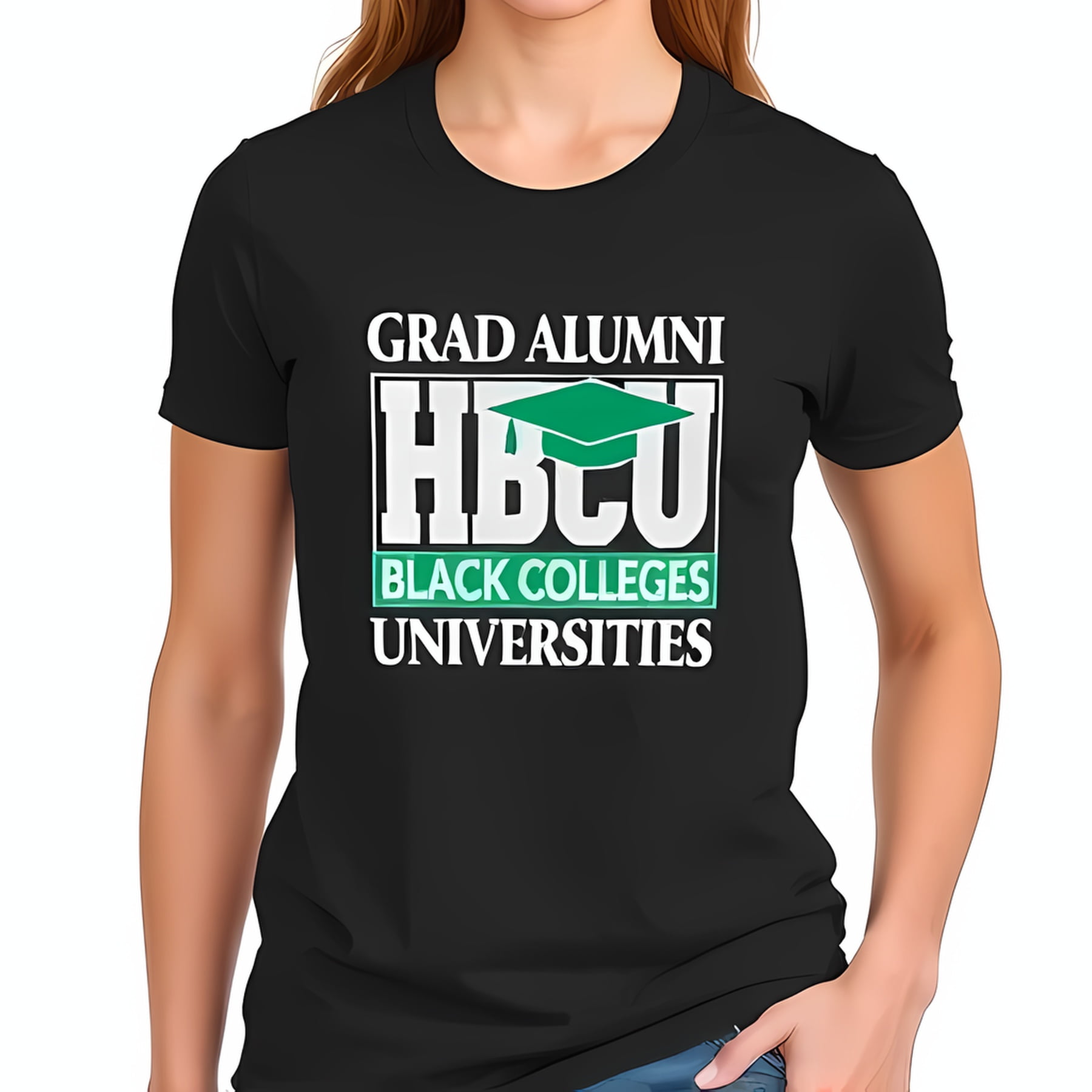 HBCU Grad Alumni T-Shirt - Bold Graphic Design with Graduation ...