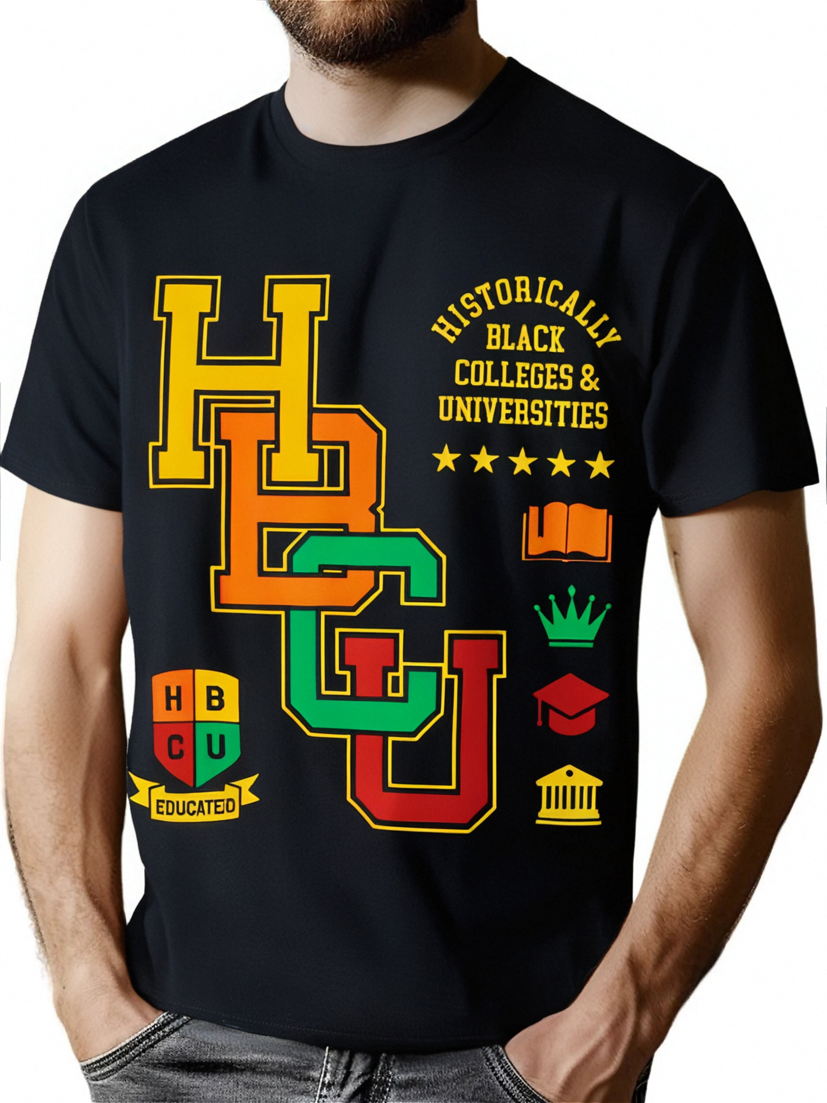HBCU Historically Black Colleges Universities Grad Alumni T-Shirt Soft ...