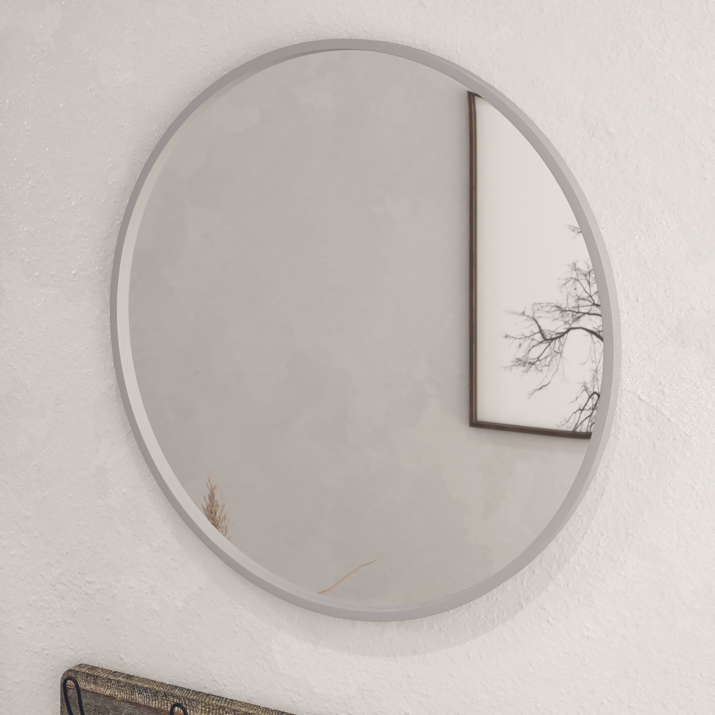 HBCY Creations Home Decor: 20 Inch Silver Circle Wall Mirror for ...
