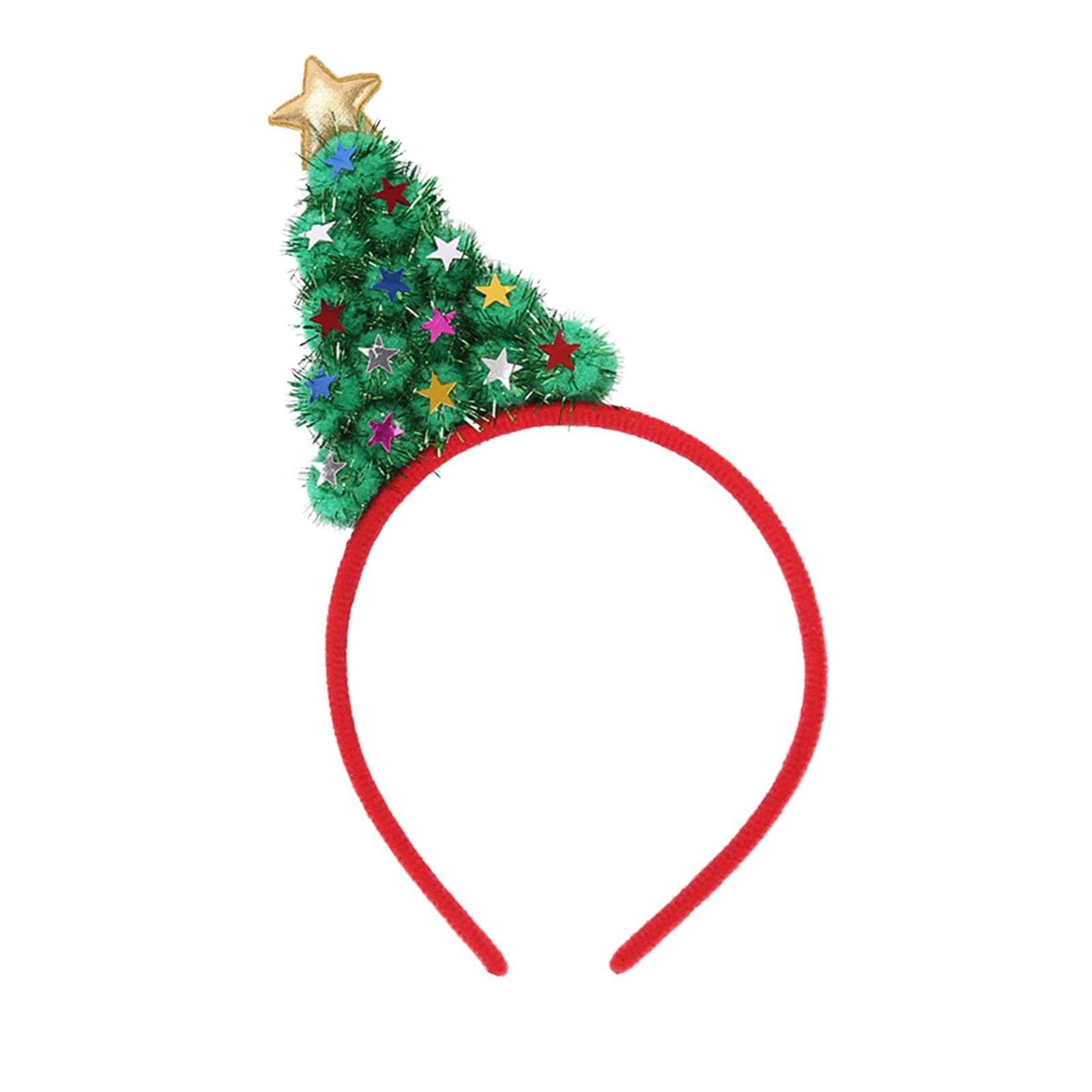 HBFAGFB Creative Christmas Tree Headbands Children and Adults Dress up ...