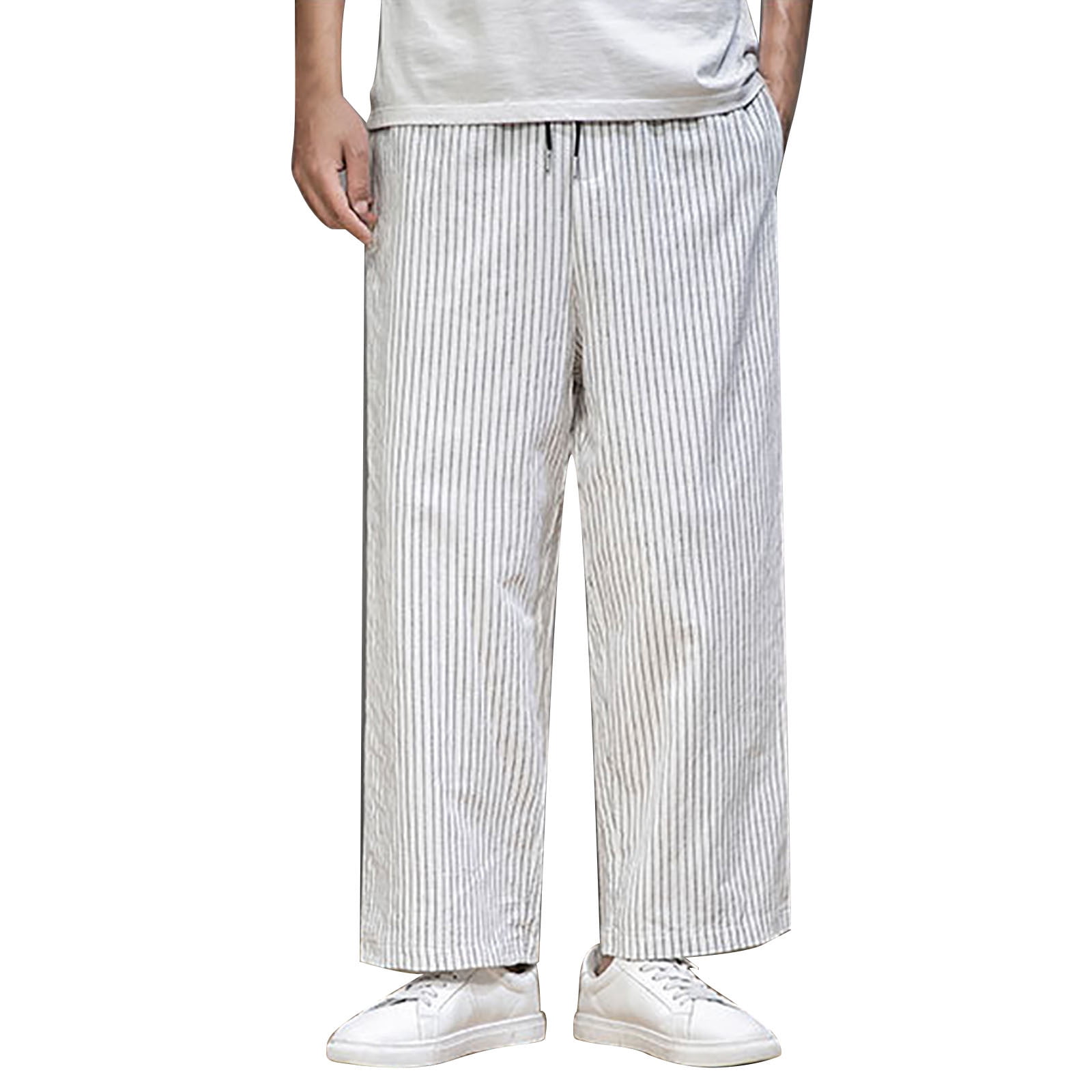 HBFAGFB Pants for Men Straight Leg Casual Pants Versatile Simple ...