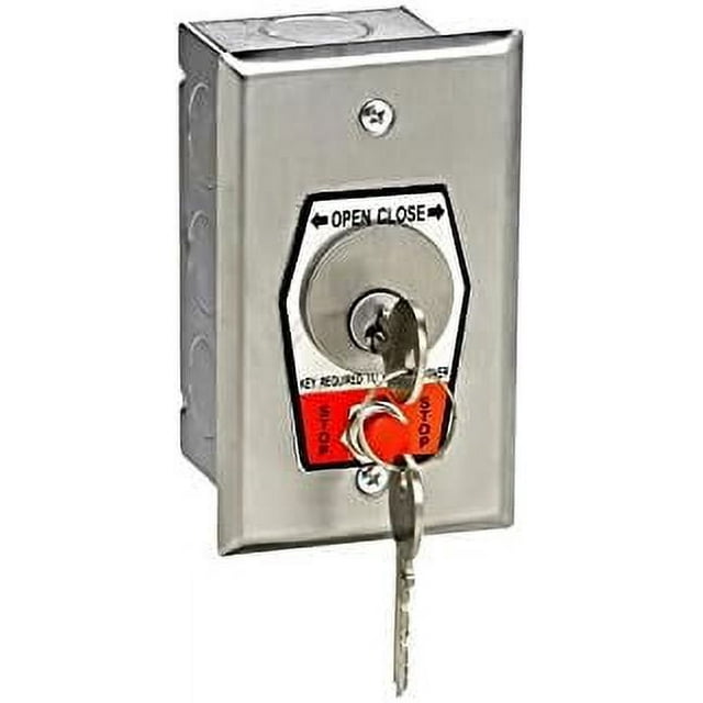 HBFSX Exerior Open-Close Key Swich Wih Sop Buon In Single Gang Back Box ...