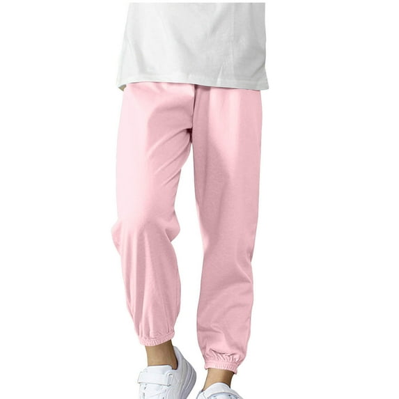HBGVBA Boy's Long Pants,Casual Bottoms for Children,Boys Girls Elastic ...