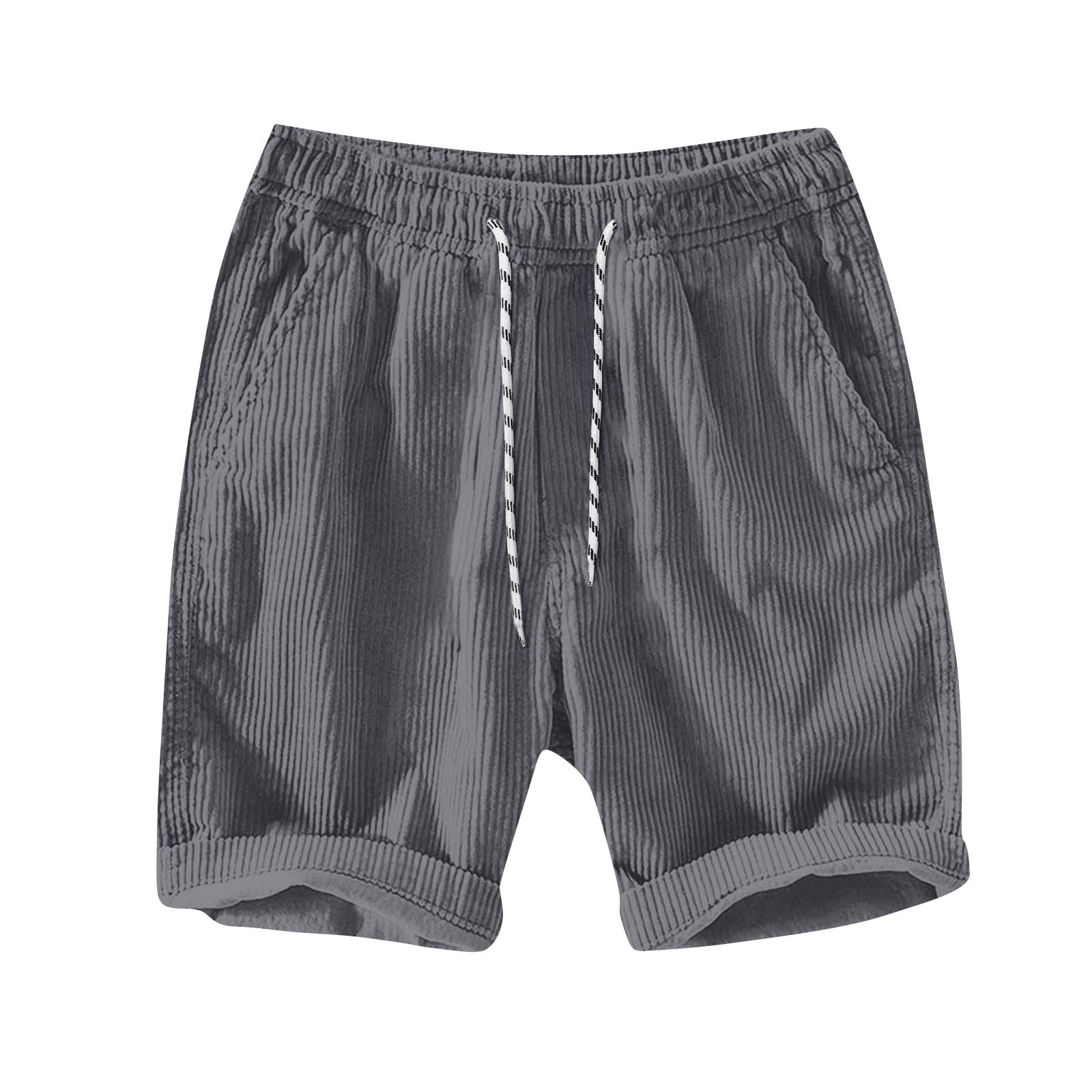 HBGVBA Men's Casual Shorts,Lightweight Bottoms for Men,Men's Solid ...