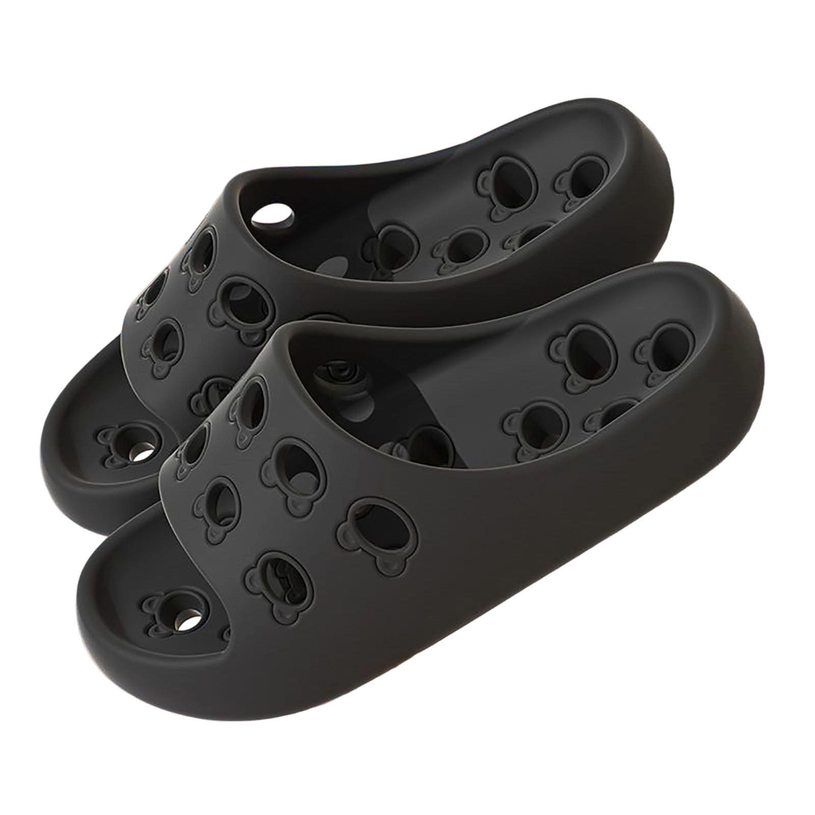 HBGVBA Unisex Shower Shoes Style Perforated Water Drainage Quickly Dry ...