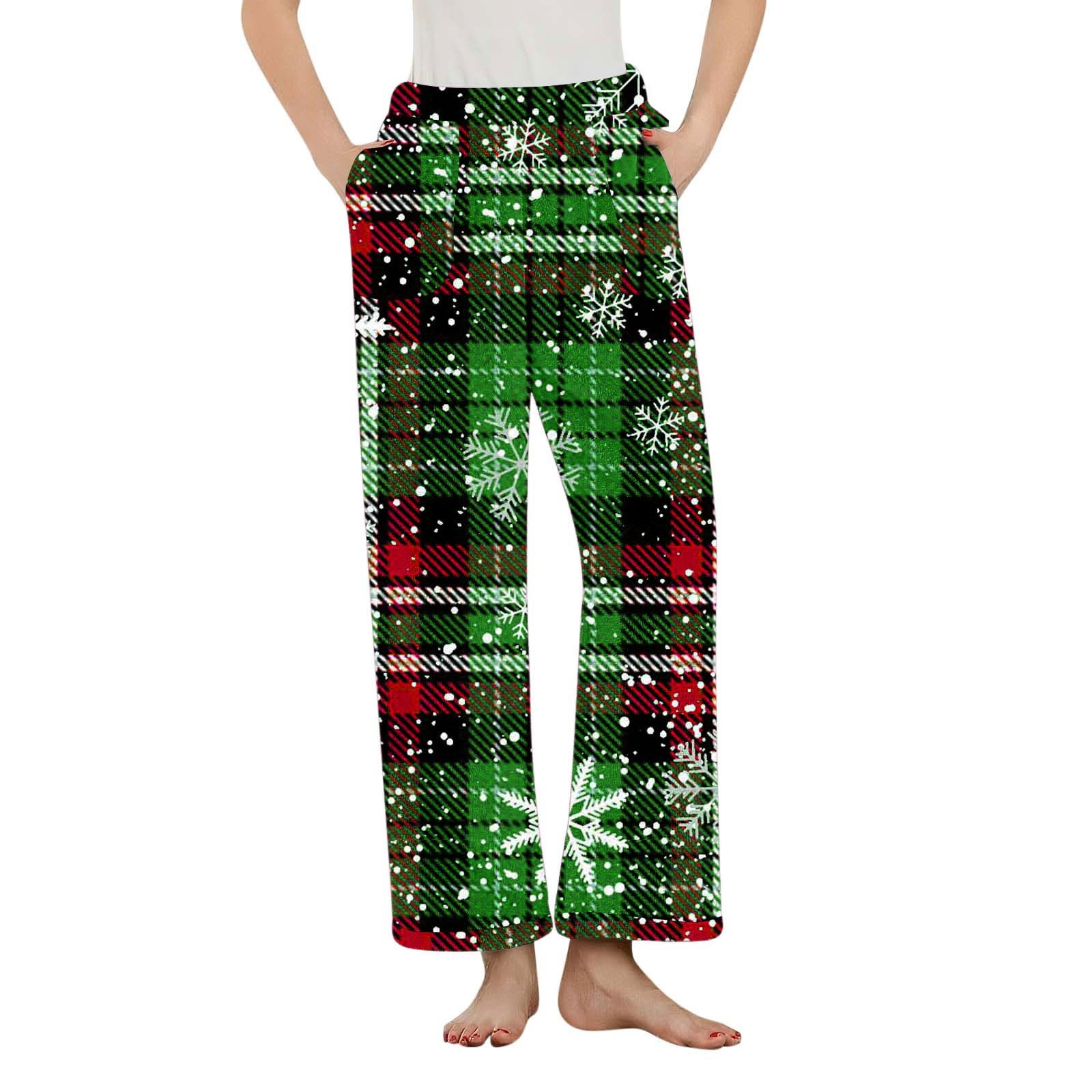 Bovxnpu Women Pajama Pants, Plus Size Pajama Pants Sleep Pants Lounge ...