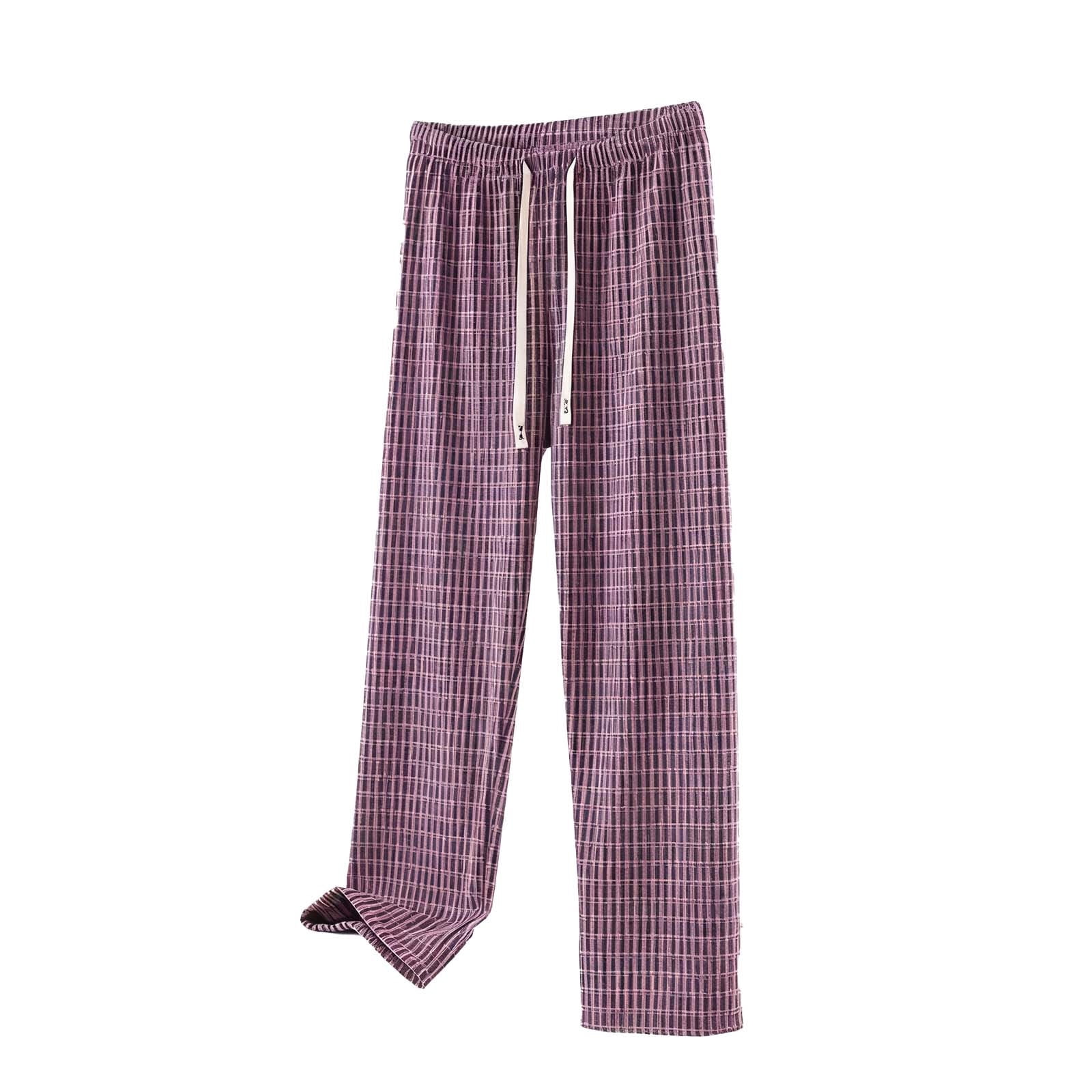 Bovxnpu Women Pajama Pants, Plus Size Pajama Pants Sleep Pants Lounge ...