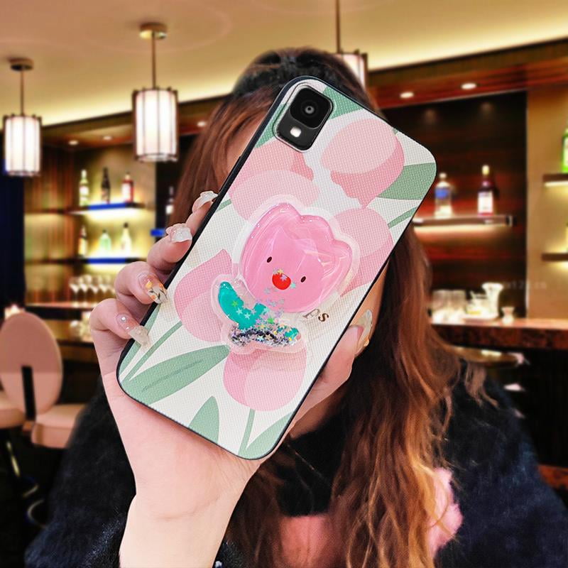 HBH-Phone Case For TCL 30Z/30LE/T602DL, Silicone Anti-knock drift sand ...