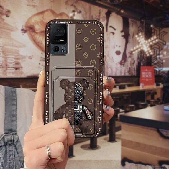 HBH-Phone Case For TCL 40XL/40T/T608D/Lively Jitterbug Smart4, Card ...