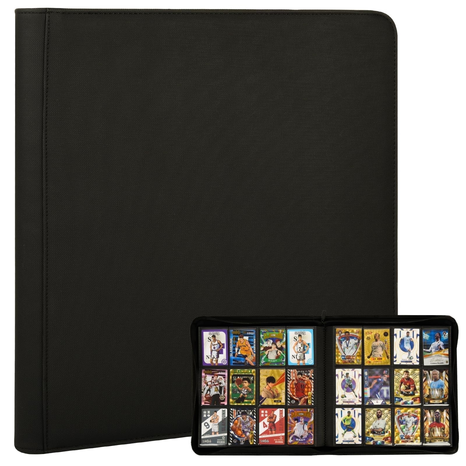 HBK Card Binder 12 Pocket, 480 Pockets Trading Card Binder with 20 ...