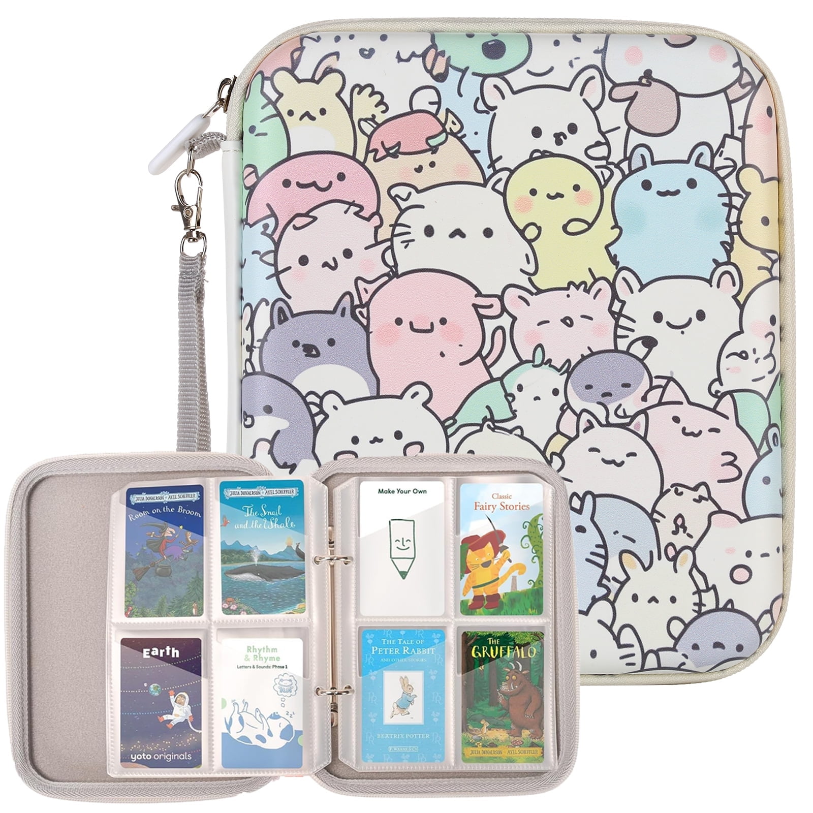 HBK Card Binder for Yoto Cards, Holds 80 Cards for Player & Mini ...