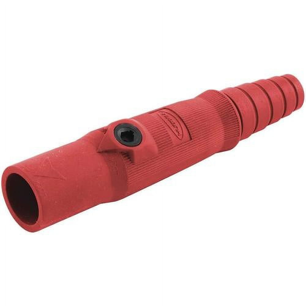 HBL15MR 3R, 4X, 12 Taper Nose Connector - Male, Red - Walmart.com