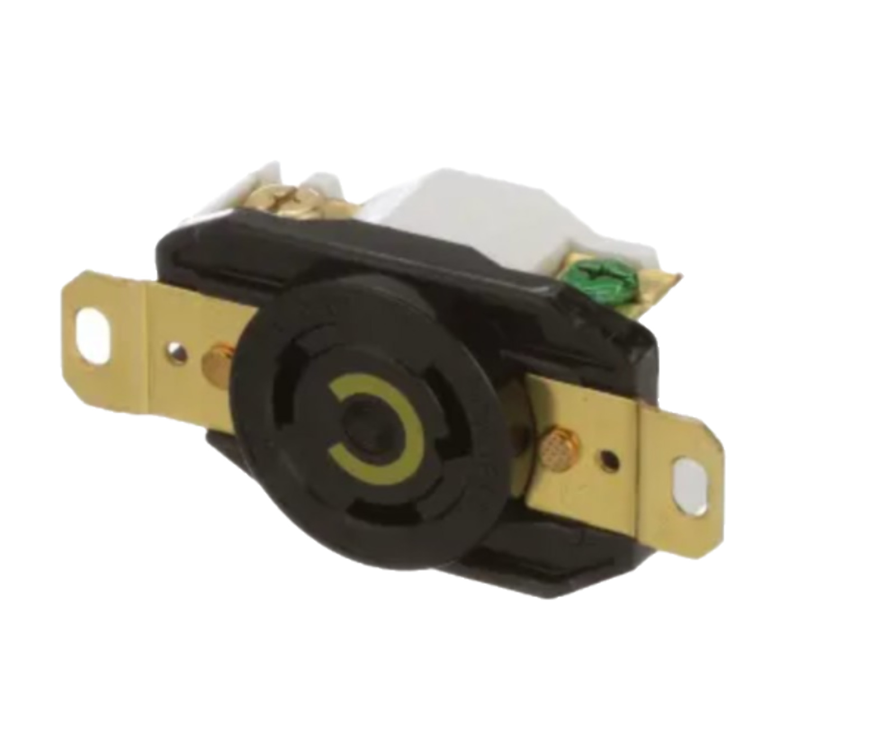 HBL2610 Twist-Locking Socket Receptacle, 30 A/125 VAC, Screw Terminal ...