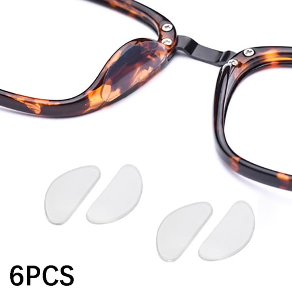 HBMYN Anti-Slip Nose Pads for Glasses,Dual-Grip Design with Frame ...
