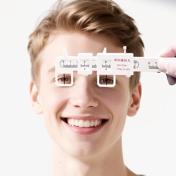 HBMYN Measure Optical Vernier PD Ruler Plastic PD Ruler for Eyeglasses ...