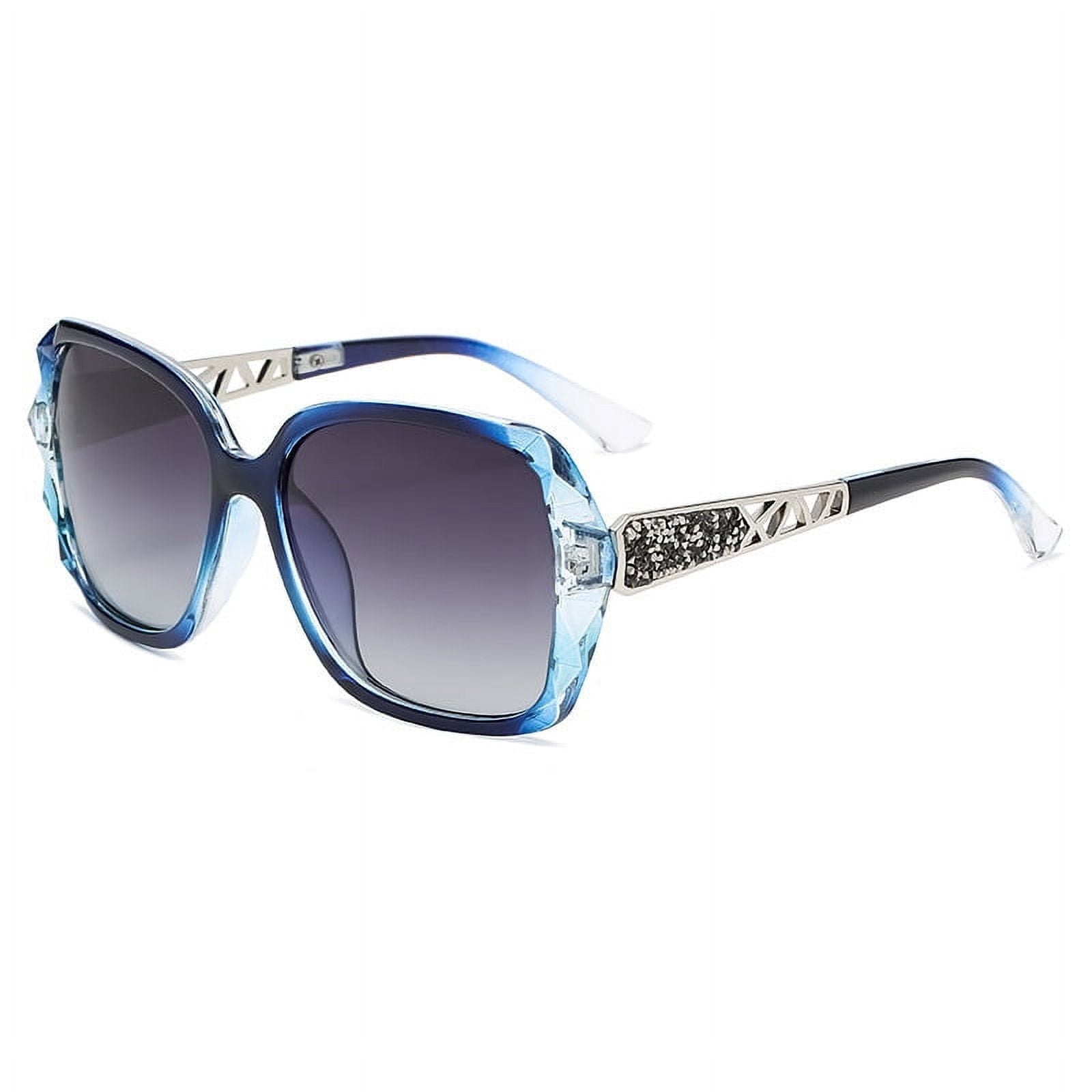 HBMYN Sunglasses Womens Ladies Polarised Retro Sun Glasses Big Frame ...