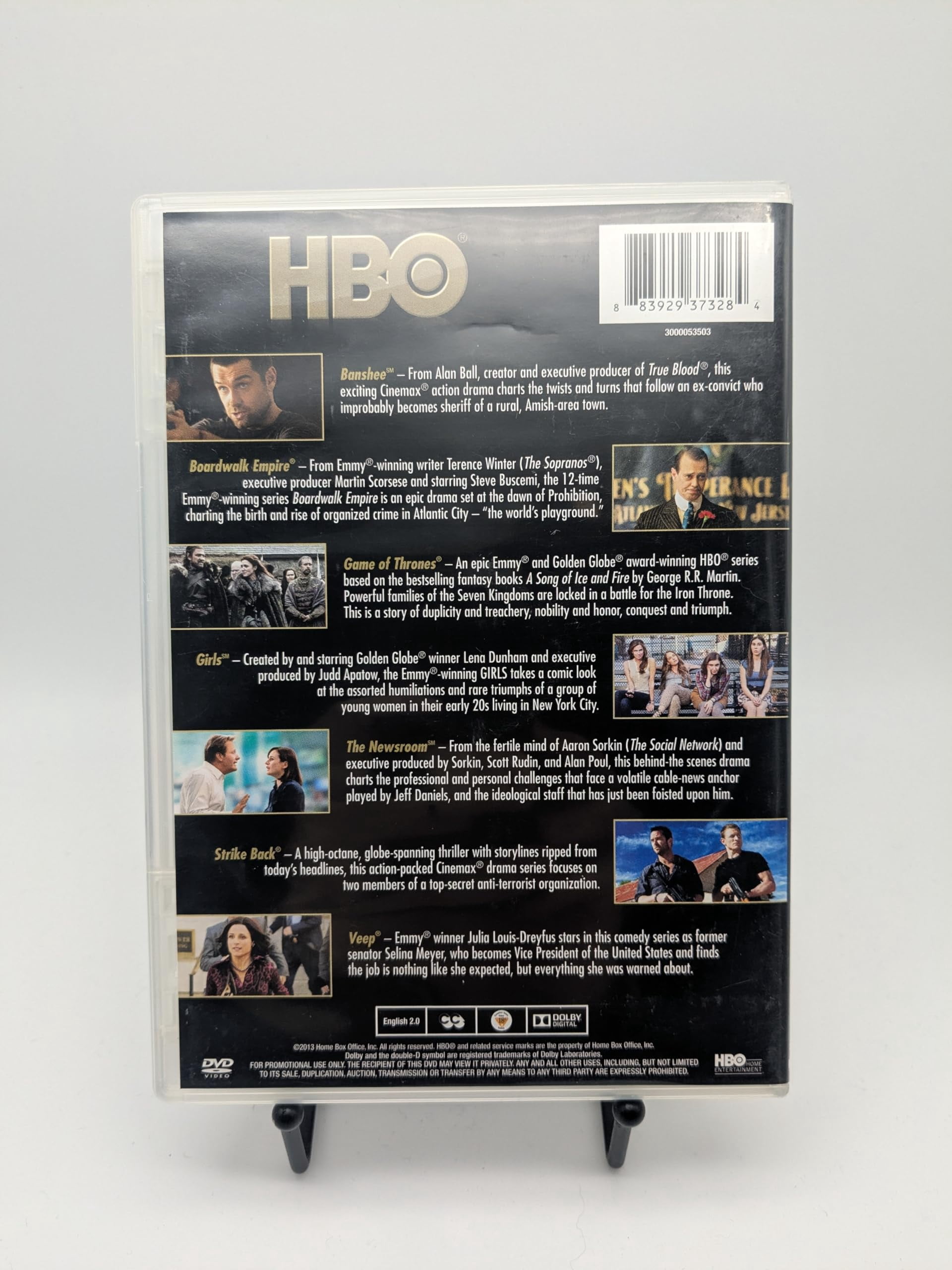 HBO Presents 7 Complete Episodes Of Our Newest Original Series (DVD ...