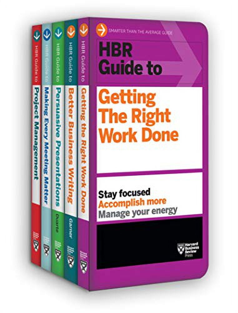 HBR Guides to Being an Effective Manager Collection (Paperback) by ...