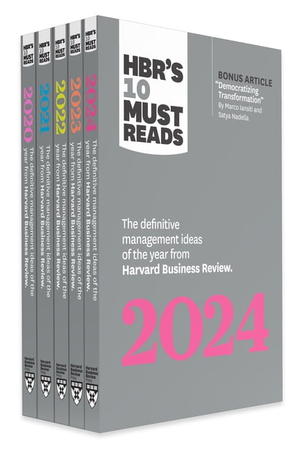 HBR's 10 Must Reads: 5 Years of Must Reads from Hbr: 2024 Edition (5 ...