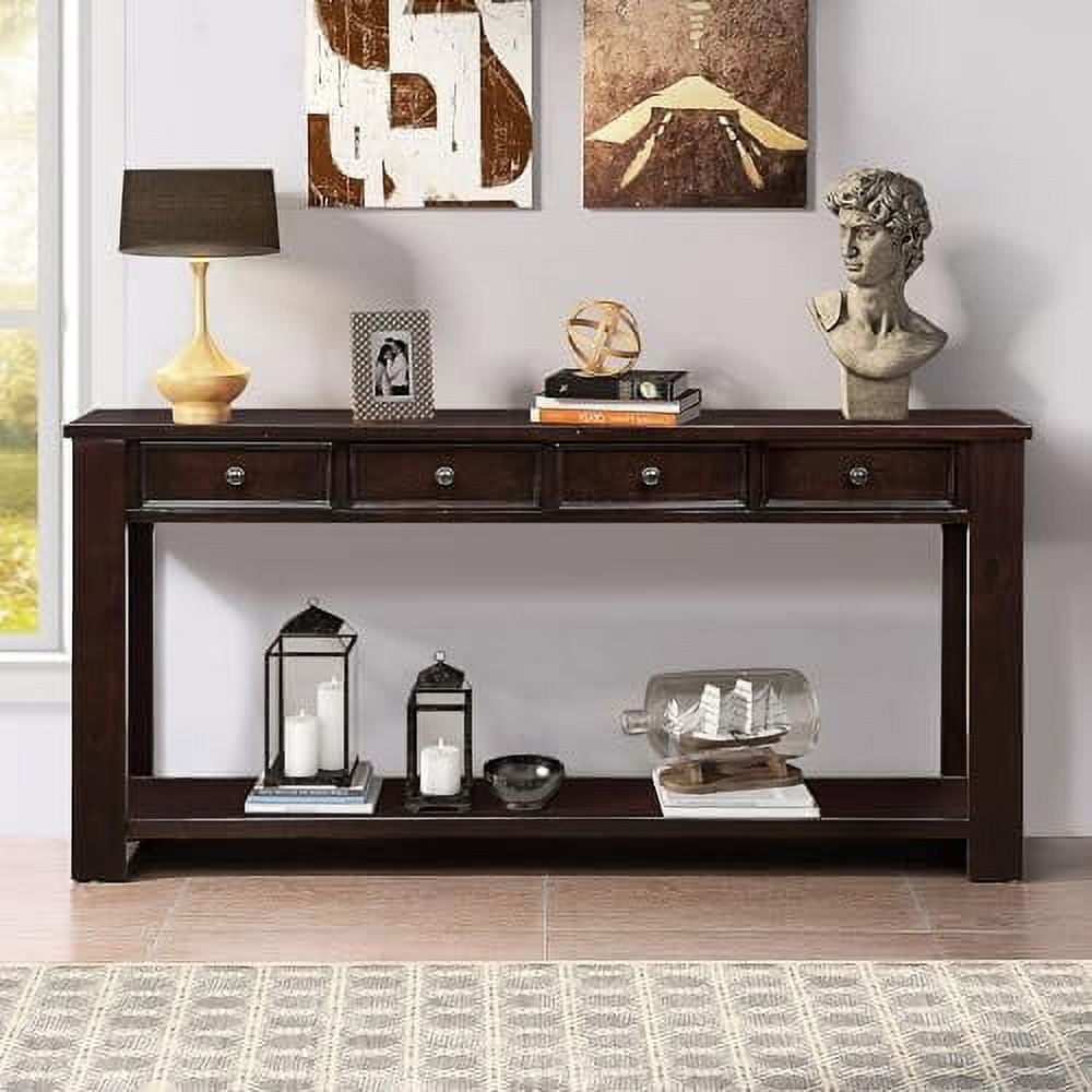 HBROLJF Console Table for Entryway Hallway Sofa Table with Drawers and ...
