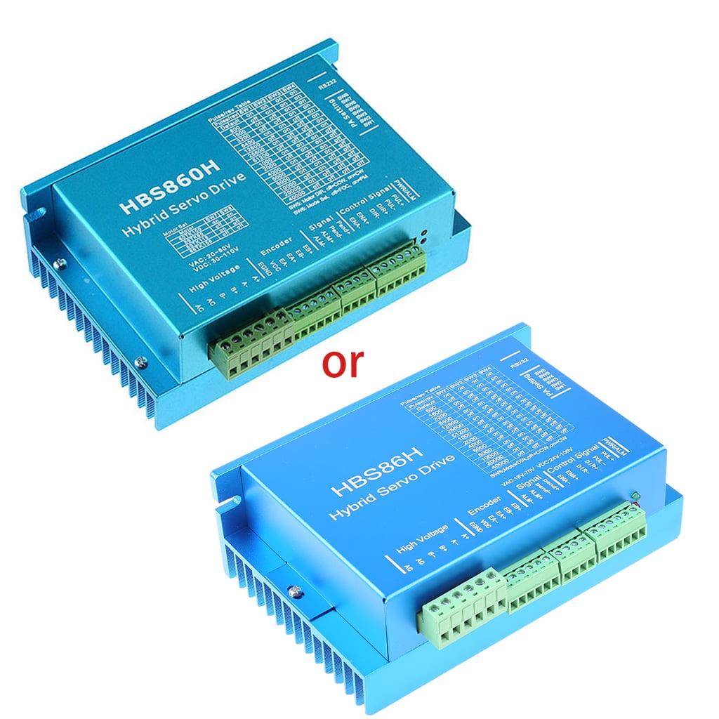 HBS86H Closed Loop Servo Motor Driver HBS860H Hybrid Step Servo Drive ...