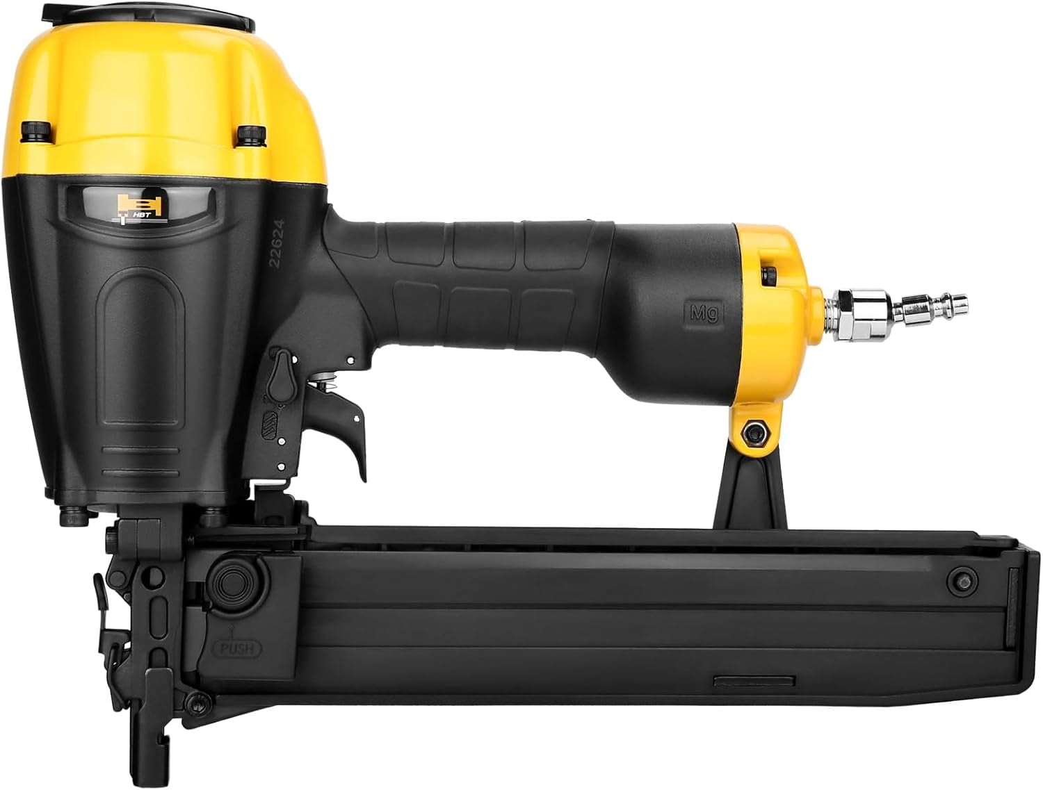 HBT HBN851P 16GA Pneumatic Construction Stapler, 7/16-Inch Medium Crown ...