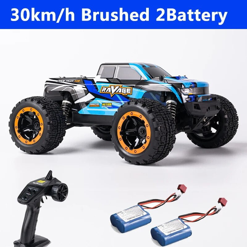 HBX 16889 1/16 2.4G RC Car 4WD 45km/h Brushless RC Car with LED Light ...
