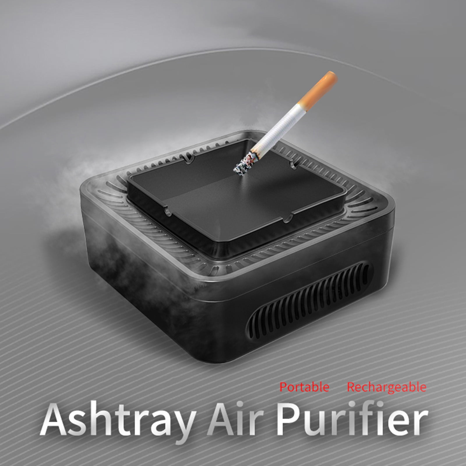 HBYJLZYG Ash Tray Small Purifier For Home Negative Second-Hand Ashtray ...