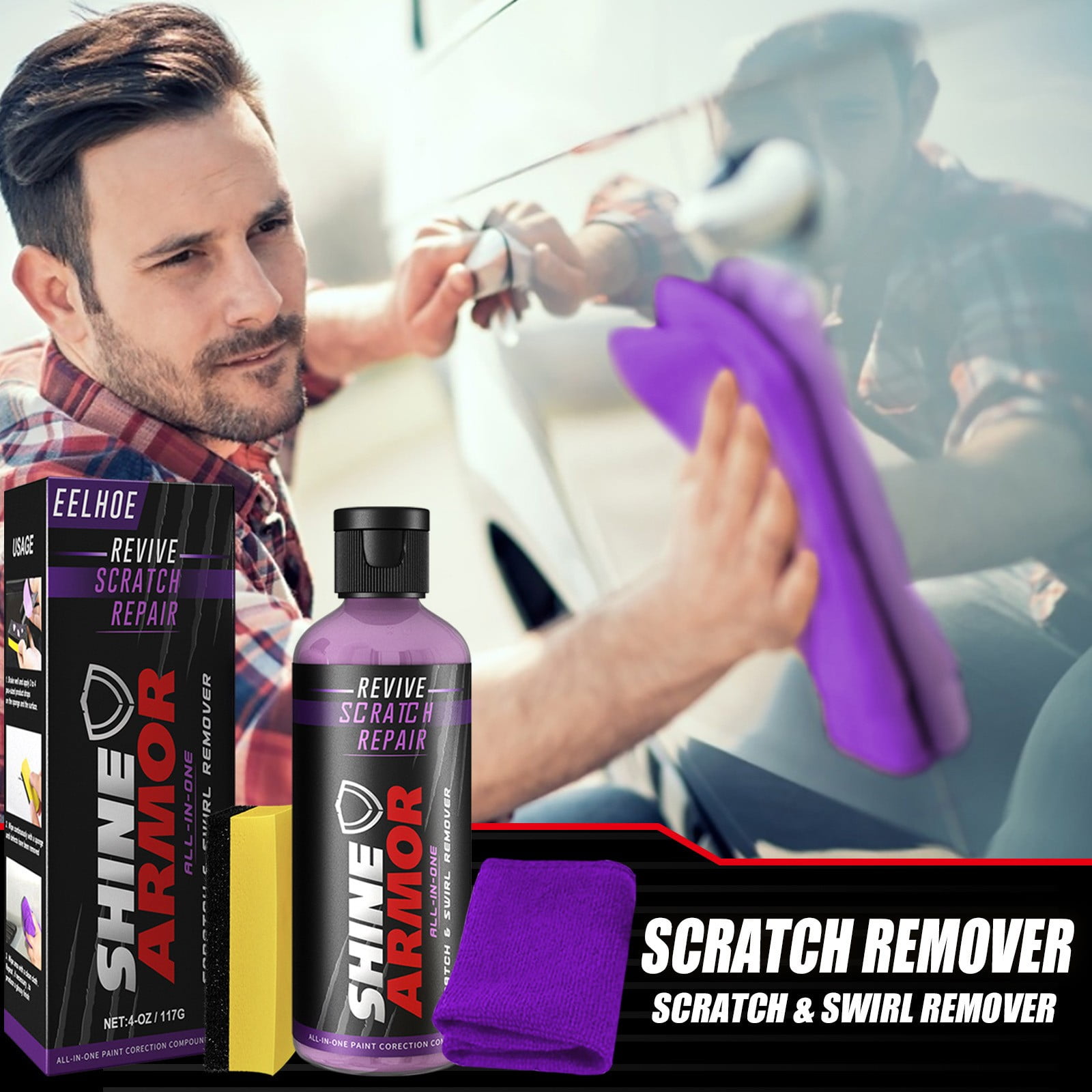 HBYJLZYG Car Accessories Car Scratch Remover - Ultimate Scratch and ...